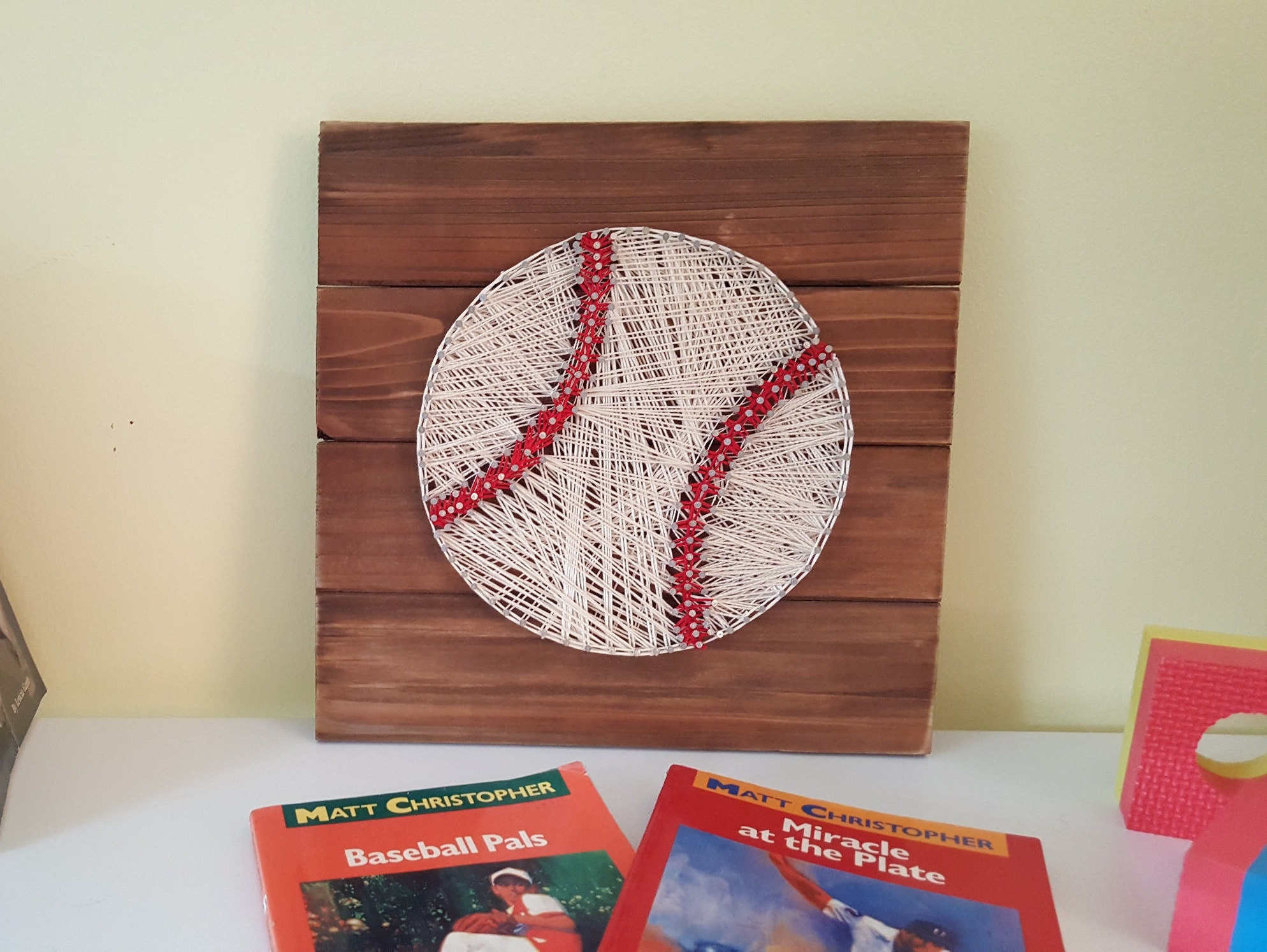Baseball String Art - Etsy