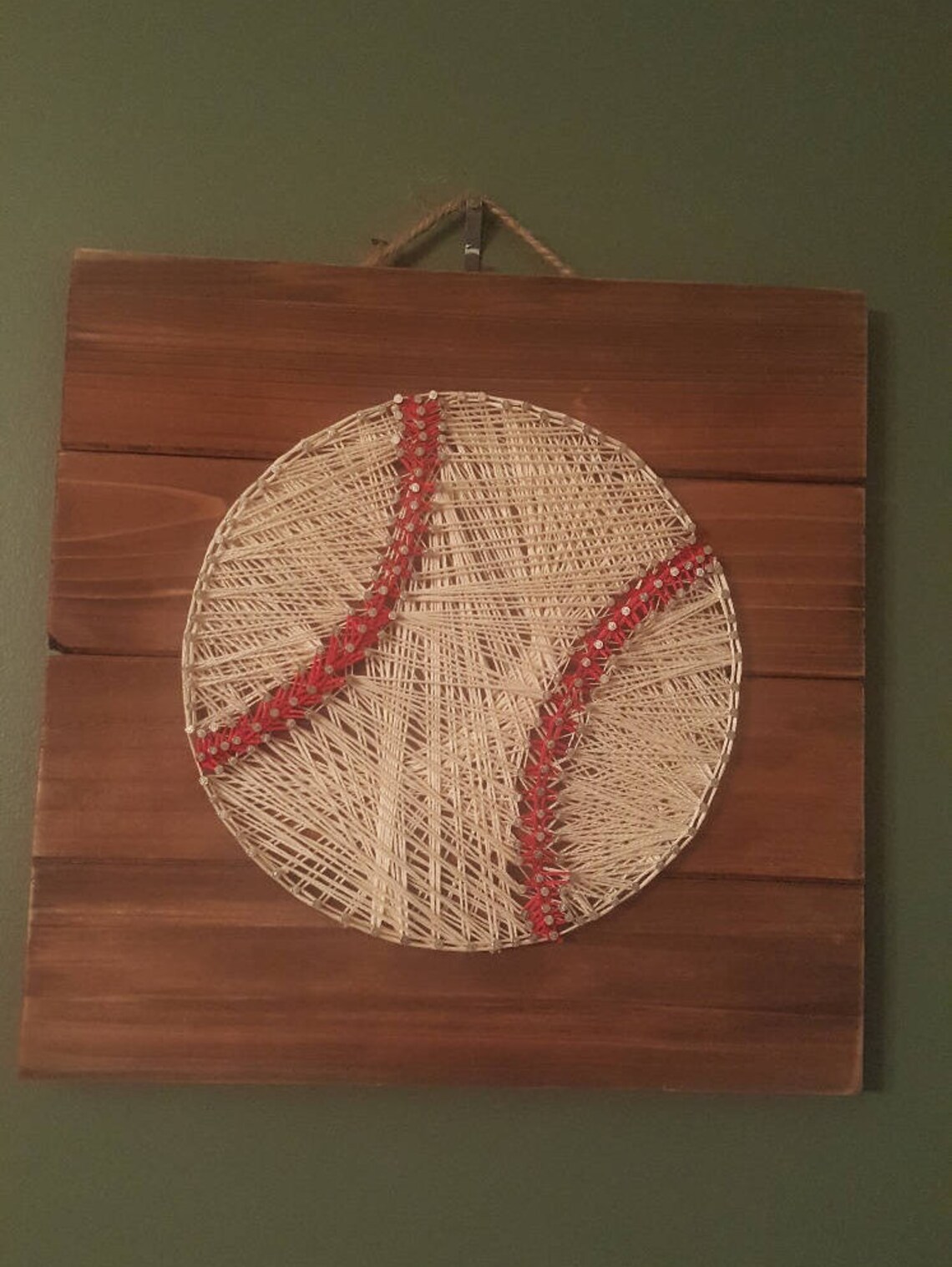 Baseball String Art - Etsy