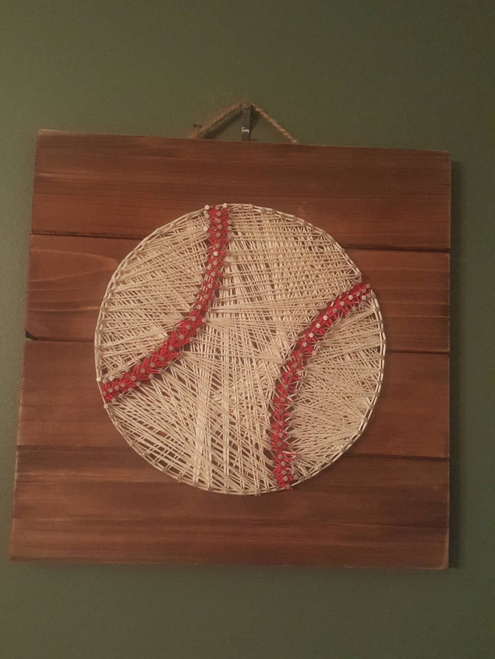 Baseball String Art - Etsy