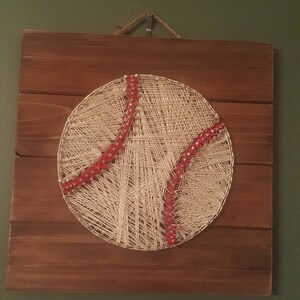 Baseball String Art - Etsy