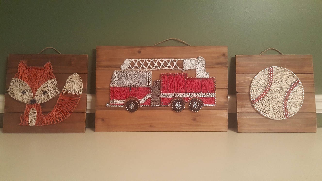 Baseball String Art - Etsy