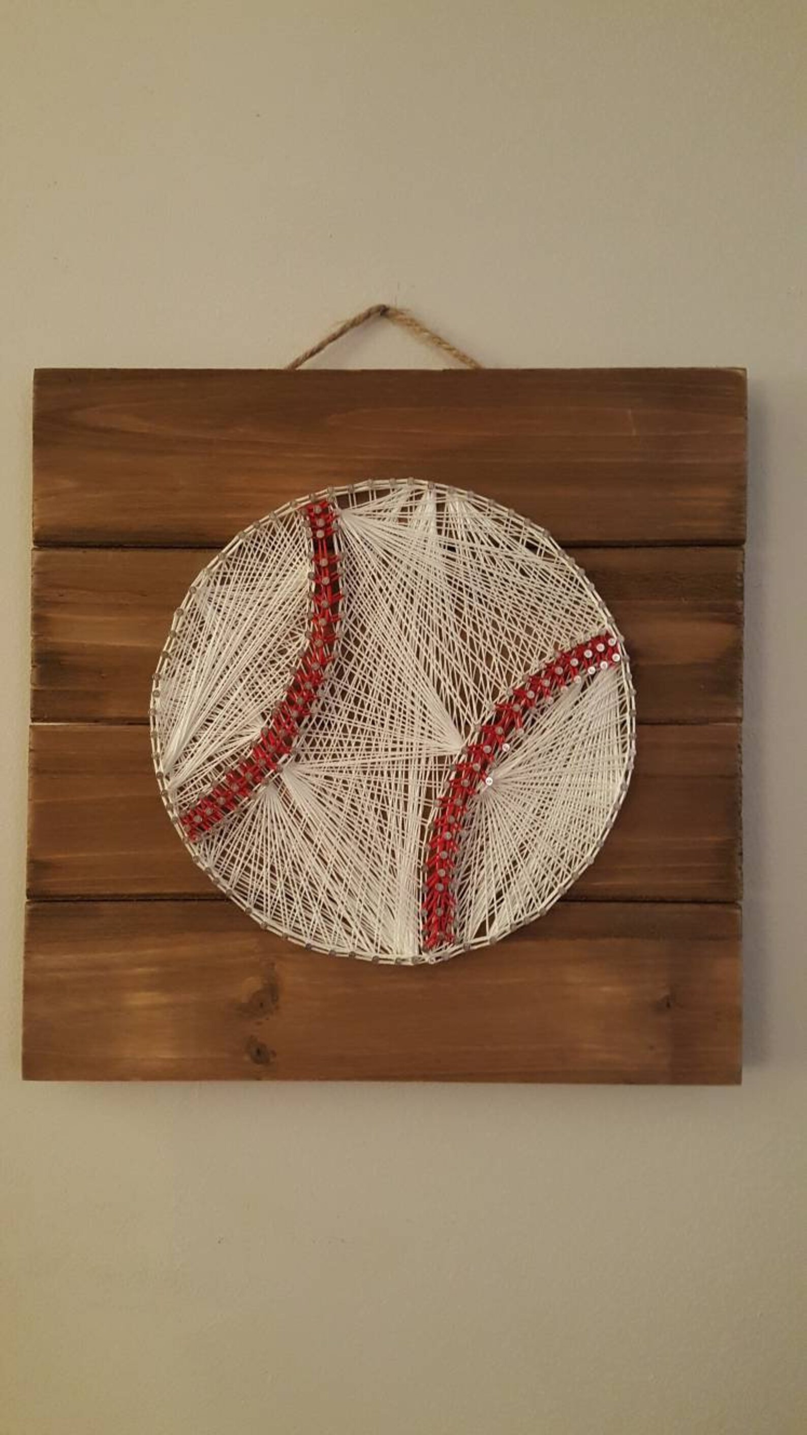 Baseball String Art - Etsy