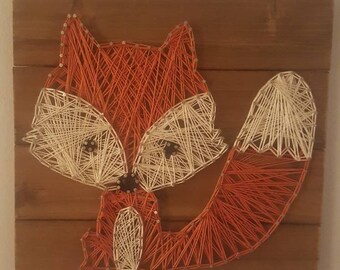 Fox String Art | Etsy