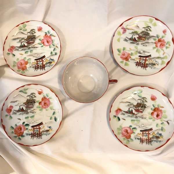 Porcelain Antique Porcelain Egg Plate - Etsy