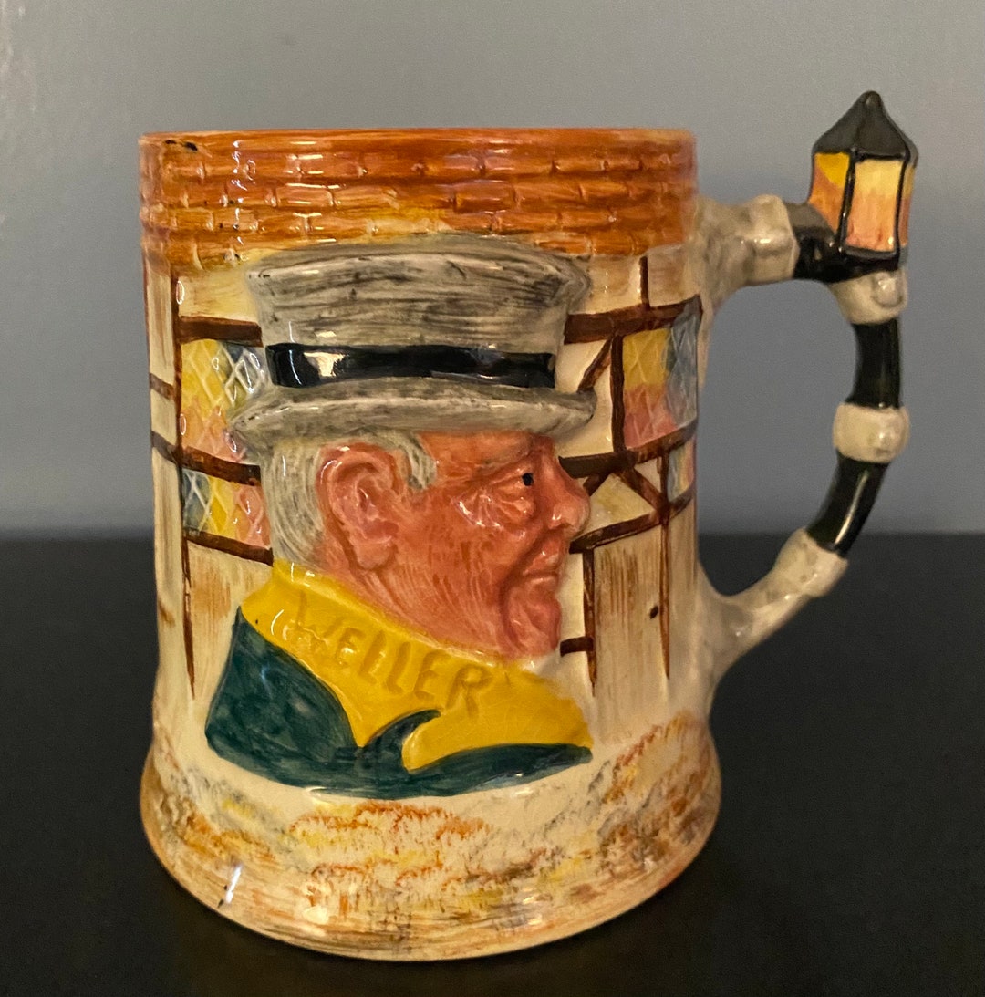 Vintage Toby Mug Dickens Sam Weller and Sairey Gamp - Etsy