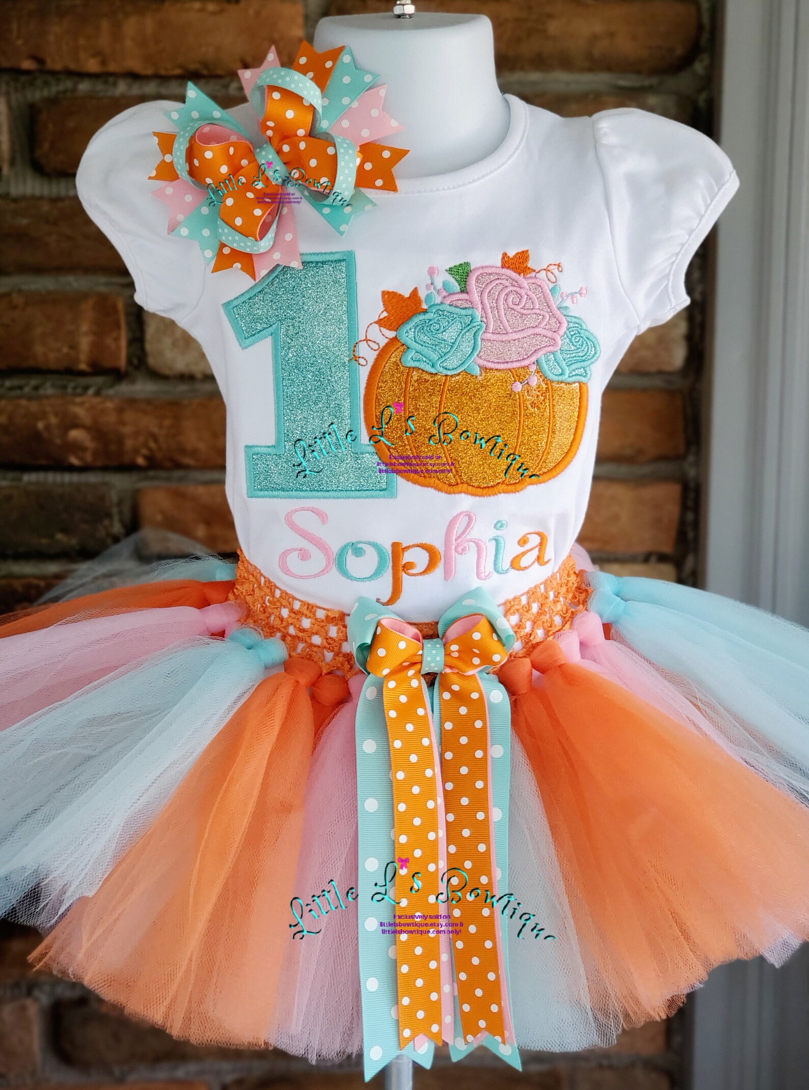 Pumpkin Birthday Outfit,pumpkin Thanksgiving Outfit,pumpkin With ...