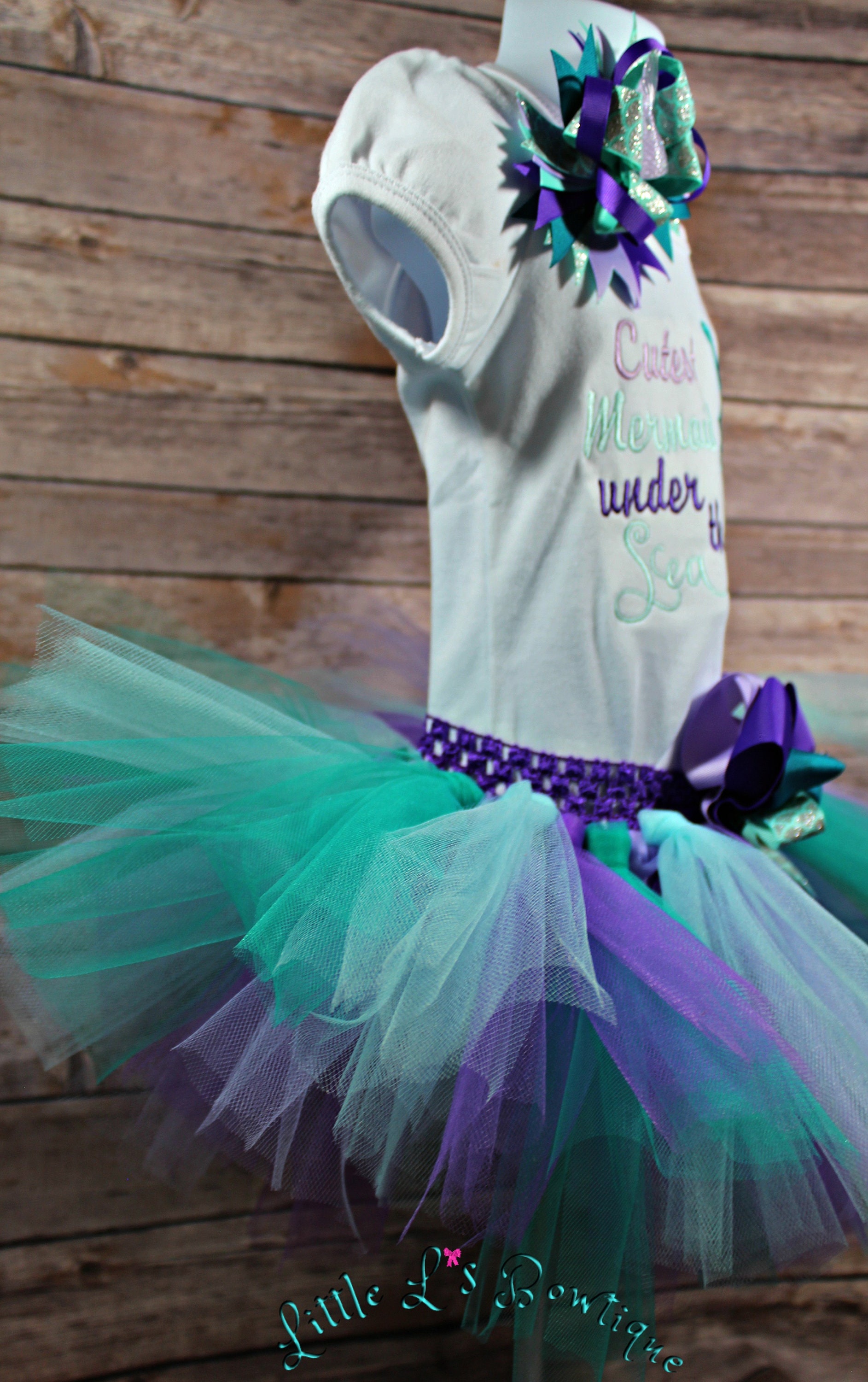 Mermaid Birthday OutfitCutest Mermaid Under the Sea | Etsy