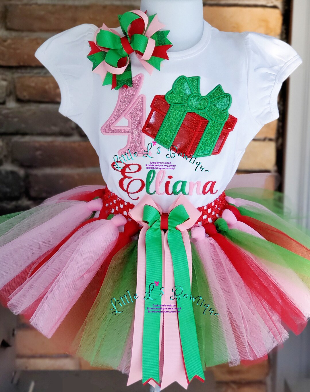 Girls Christmas Outfit, Christmas Birthday Shirt, Christmas Shirt, Gift ...