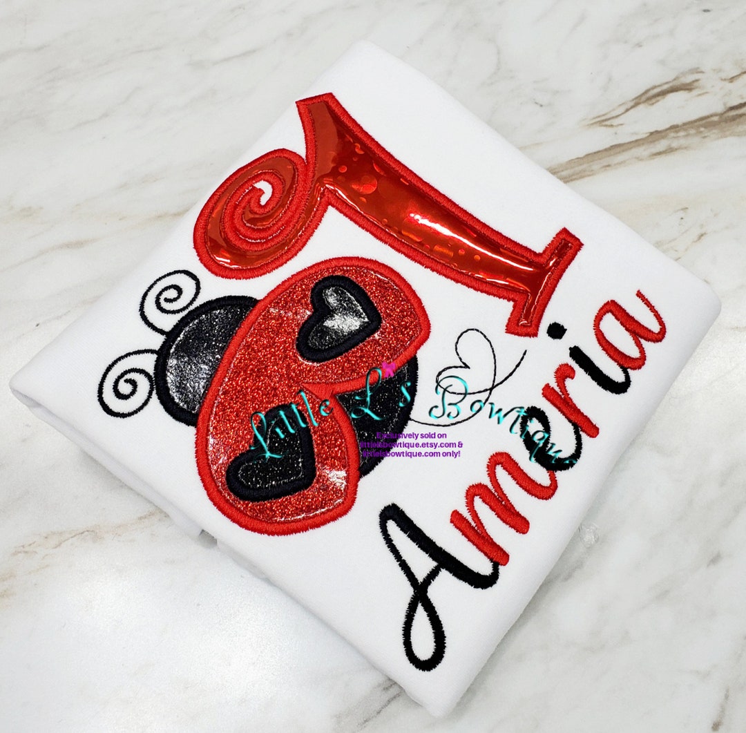 Ladybug Shirt,ladybug Birthday Shirt,1st Birthday Ladybug, Insect ...