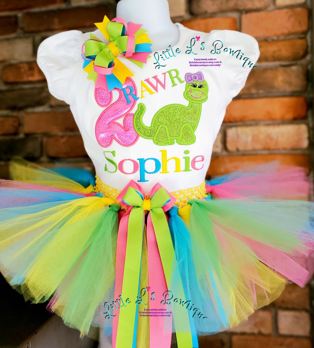 Dinosaur Birthday Outfit,dino Birthday Shirt,miss Dino Birthday Shirt ...