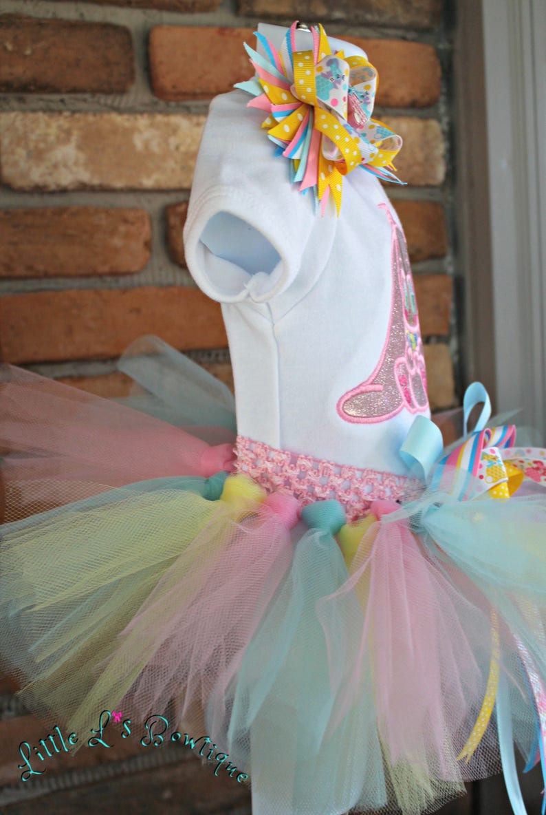 Girls Easter Outfit,my First Easter,babys 1st Easter,pink Yellow Blue ...