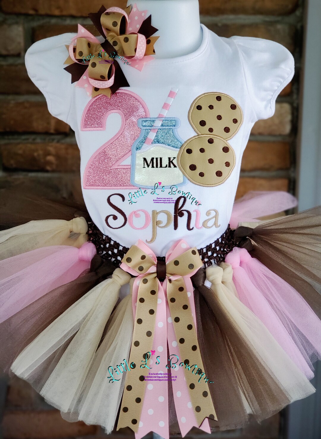 Cookies and Milk Birthday Outfit,chocolate Chip Cookies Shirt,milk N ...