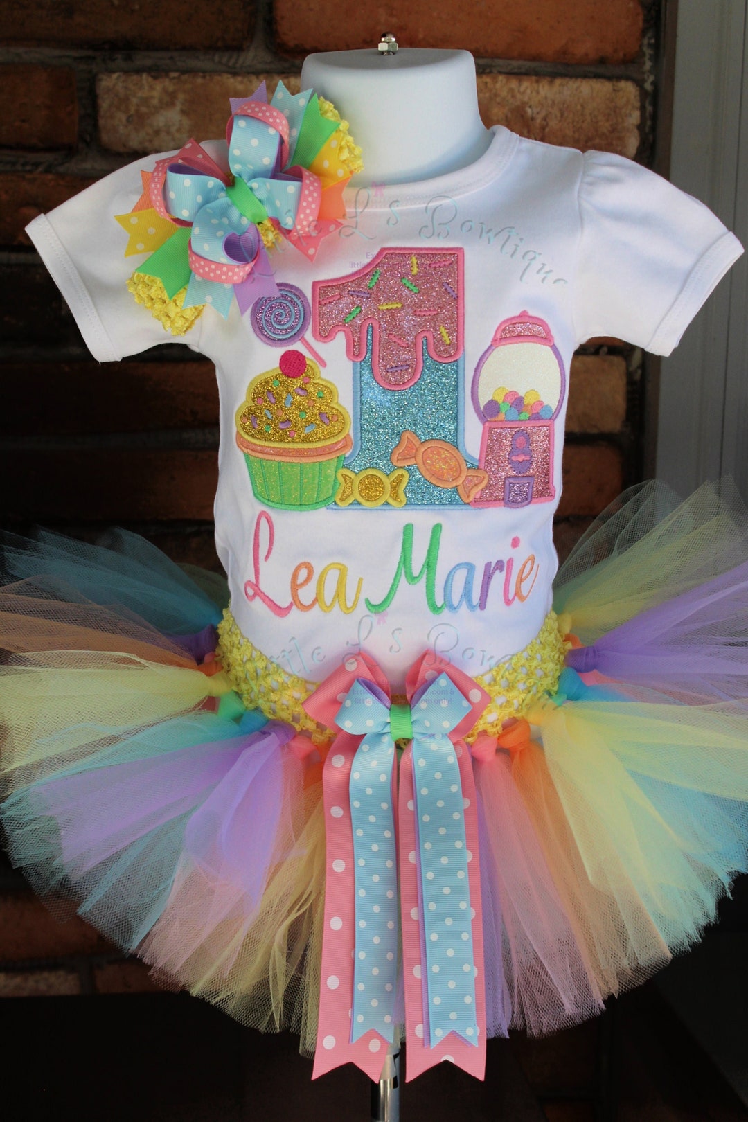Gumball Birthday Outfit,candy Birthday Outfit,sweets Birthday Outfit ...