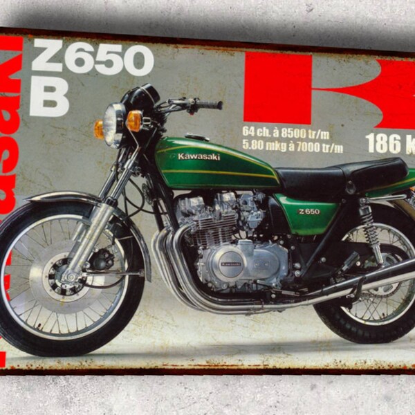 Kawasaki Z650 Decals - Etsy