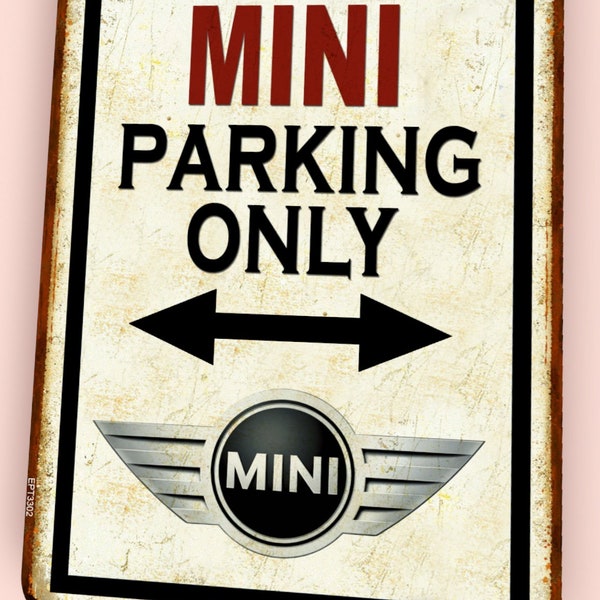 Mini Parking Only Sign - Etsy