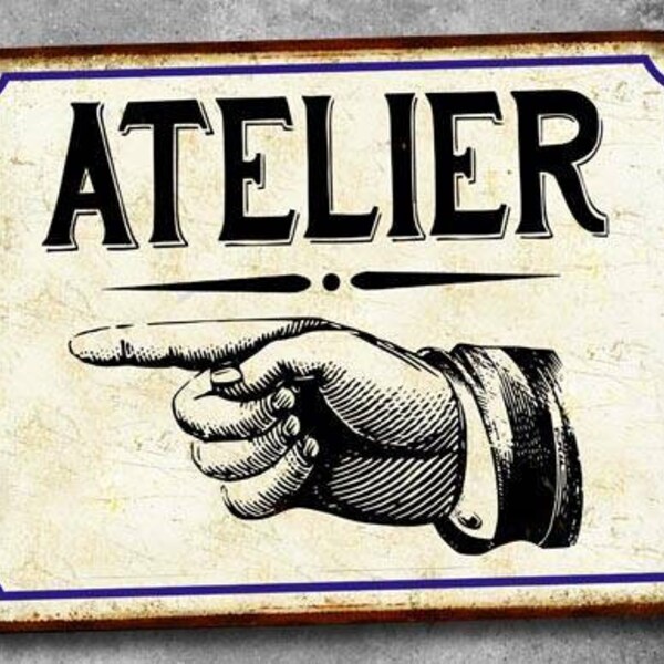 Atelier Sign - Etsy