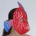 Fish Mask, Animal Mask, Halloween Mask, Masquerade Mask, Costume Mask ...