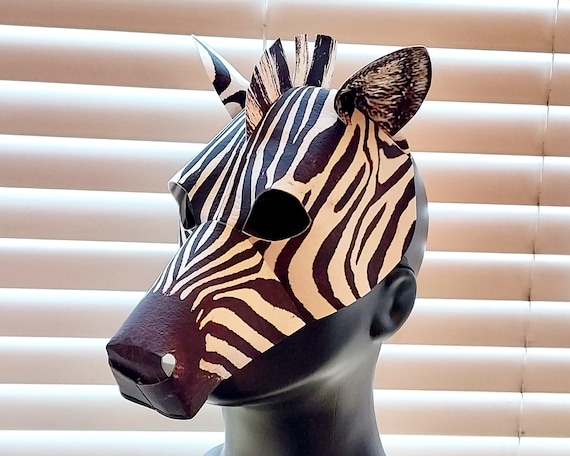 Zebra Head Mask