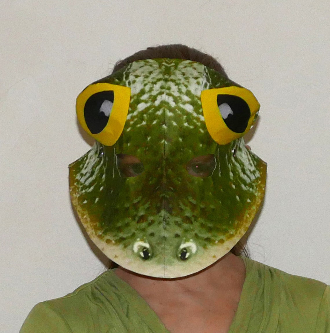 Frog Mask Halloween Mask Animal Mask Masquerade Mask - Etsy