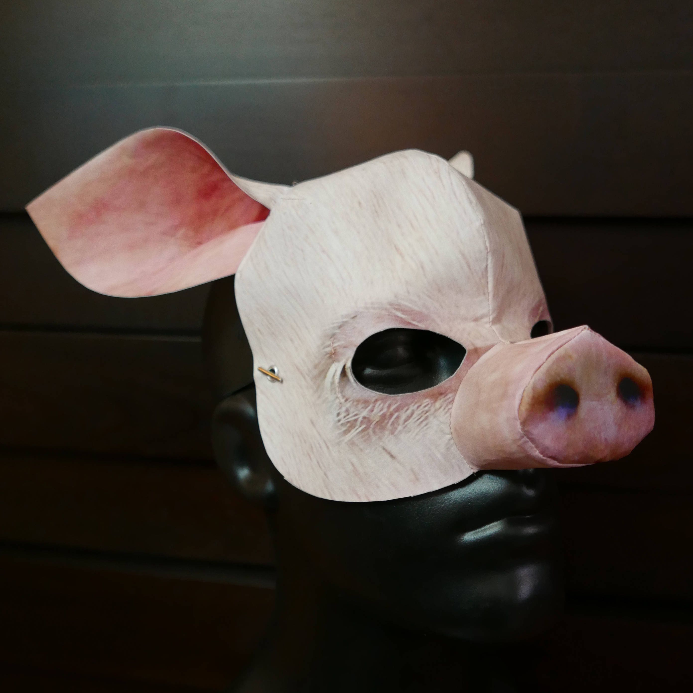 Pig Mask, Halloween Mask, Animal Mask, Masquerade Mask, Costume Mask ...