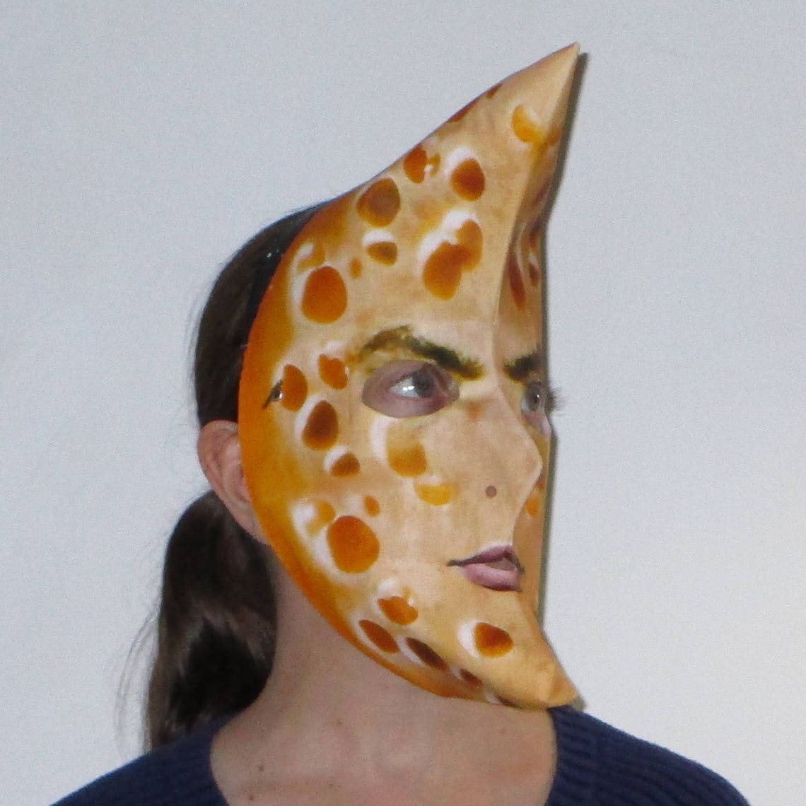 Moon Mask Halloween Mask Masquerade Mask Costume Mask - Etsy