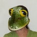 Frog Mask, Halloween Mask, Animal Mask, Masquerade Mask, Costume Mask ...