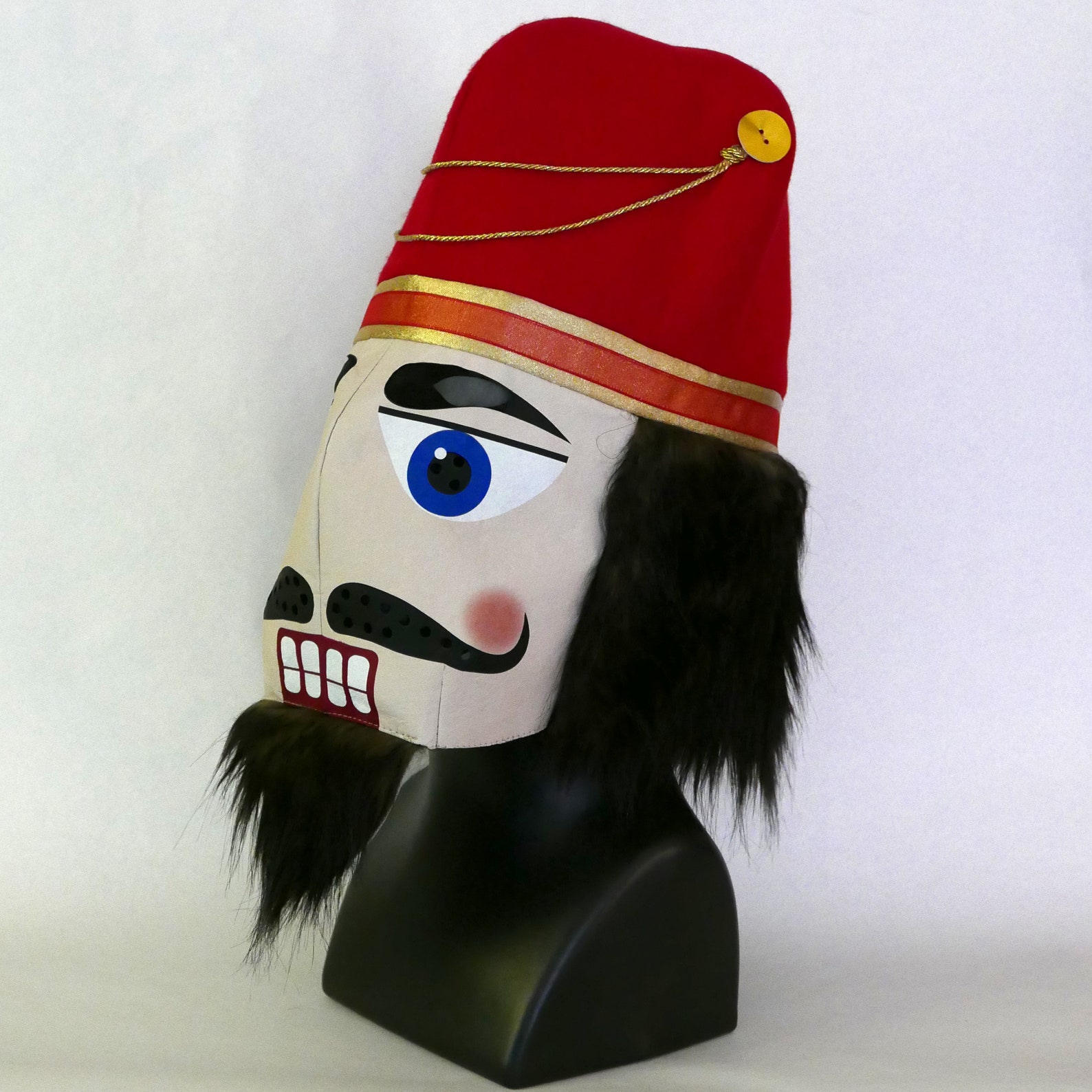 Comfortable Nutcracker Mask Head - Etsy