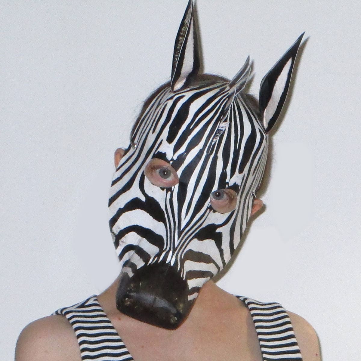 Zebra Mask Halloween mask animal mask masquerade mask | Etsy