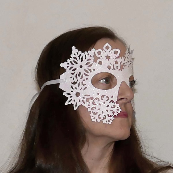 Snowflake Mask - Etsy