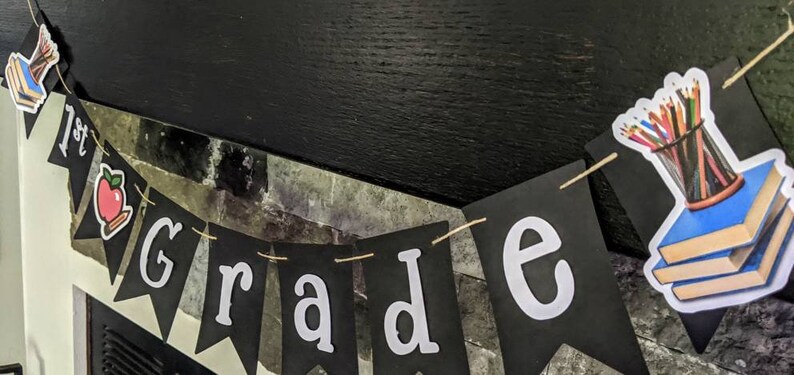 Back to School Class Banner Back to School Homeschool | Etsy