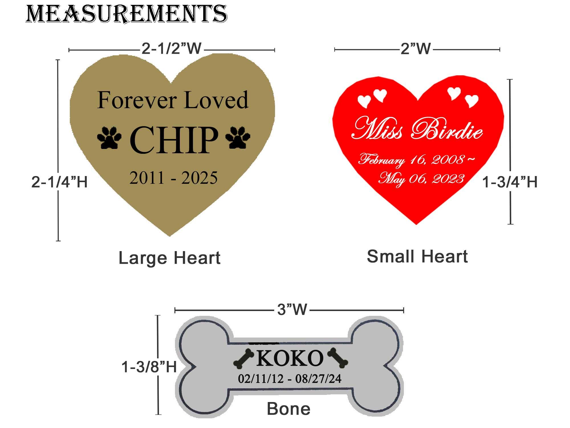 Pet Name Plate, Engrave Name Plate for Pet, Dog Engraved Plate, Cat ...