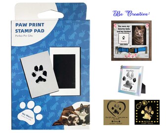 Inkless Pet Paw Print Kit Get High-quality Paw Prints With Zero Ink Non ...
