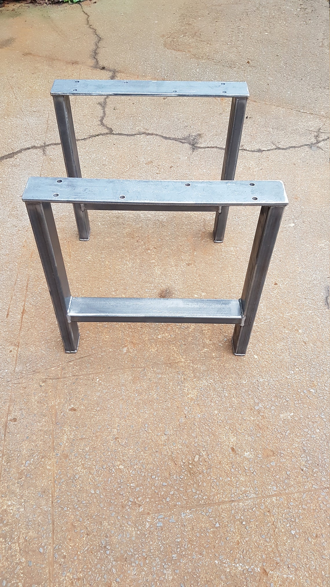 2 'H' Design Box Section Retro Industrial Steel Metal | Etsy UK