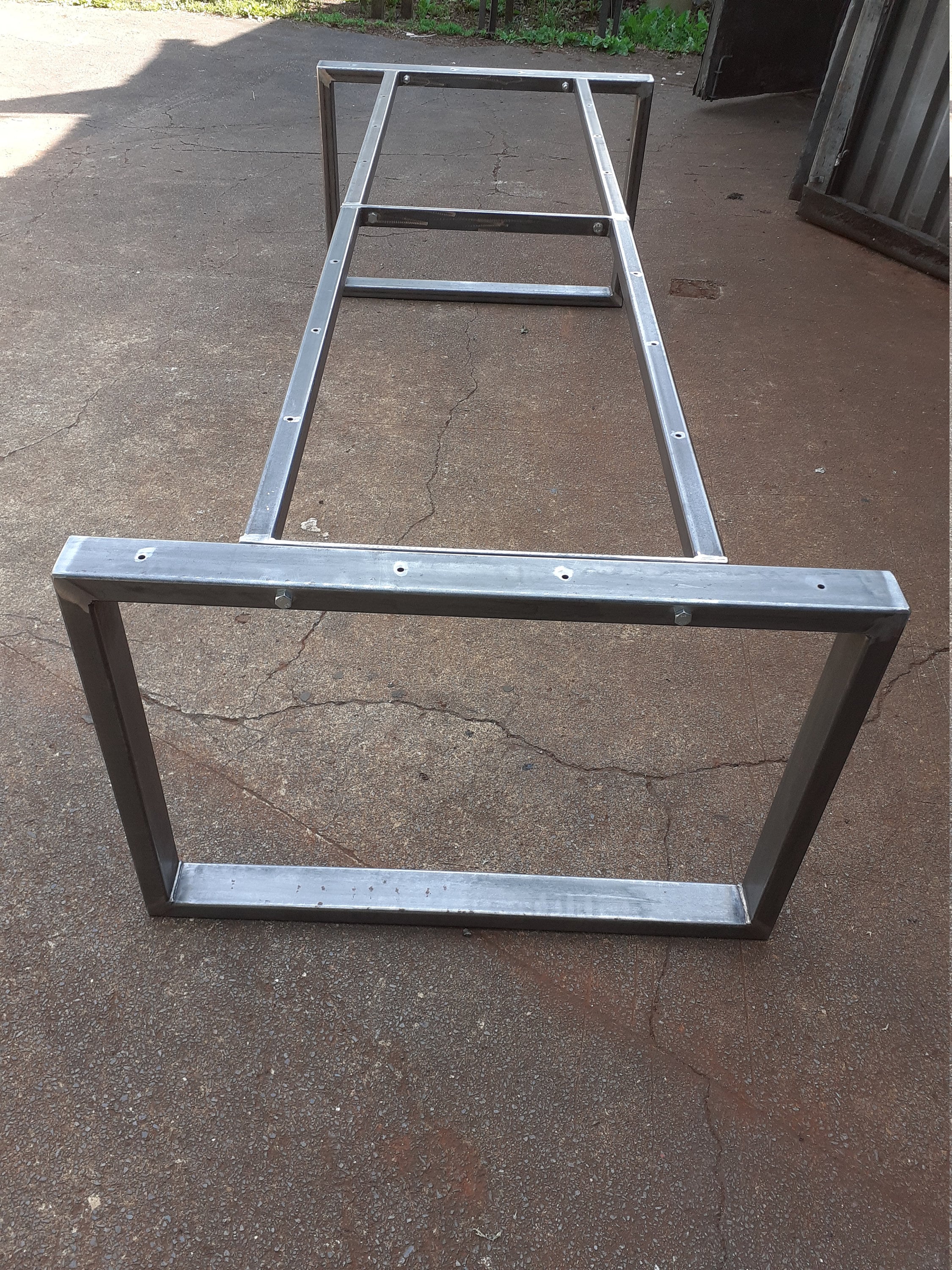 Metal Table Frame Retro Industrial Steel Desk Bar Breakfast | Etsy UK