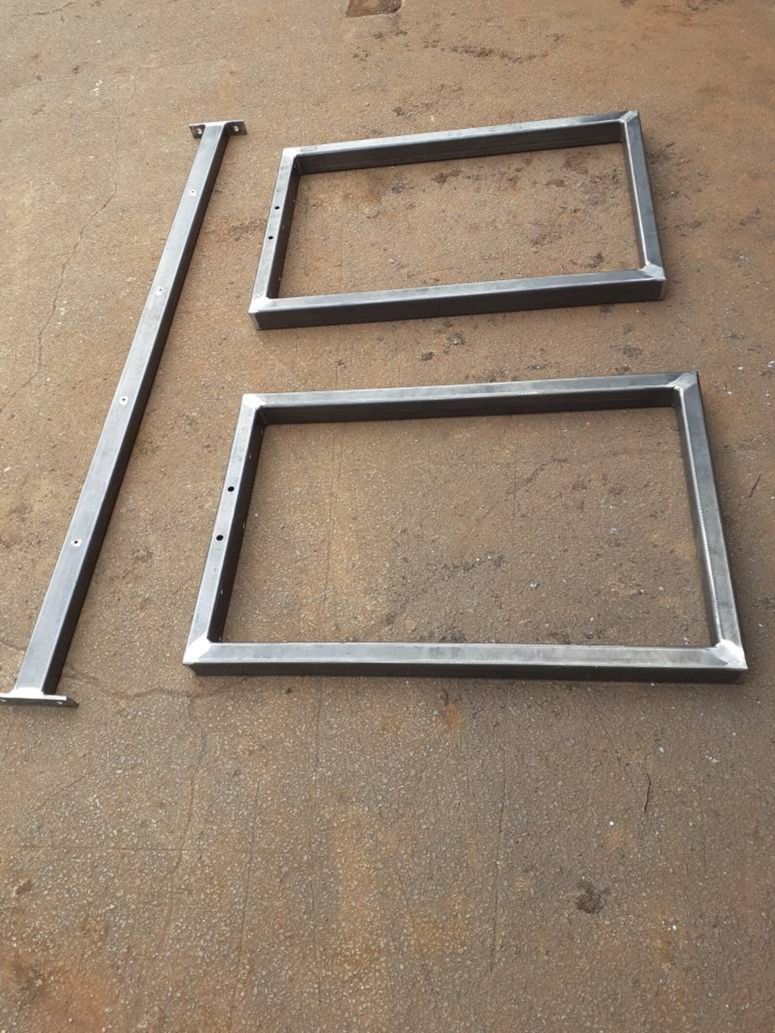 Metal Table Frame Retro Industrial Steel Desk Bar Breakfast - Etsy UK