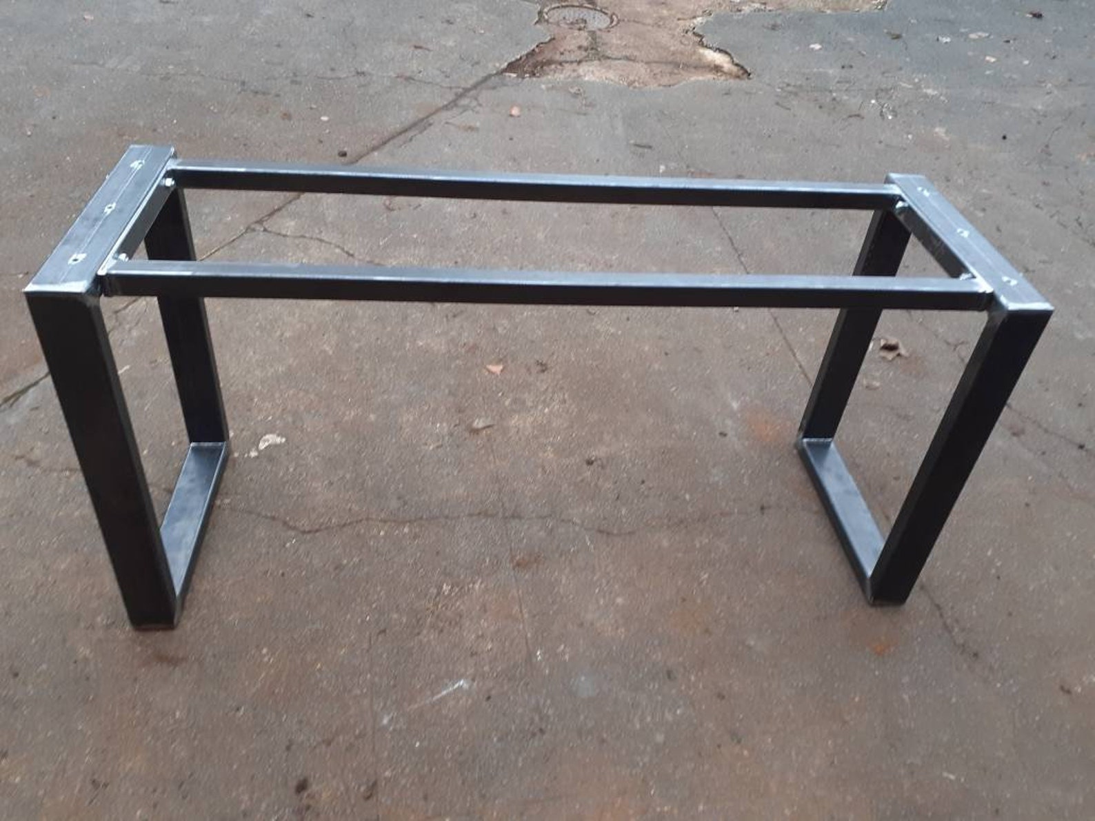 Metal Table Frame Retro Industrial Steel Desk Bar Breakfast | Etsy UK