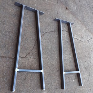 Custom Bespoke 'A' Design Box Section Retro Industrial Steel Metal ...
