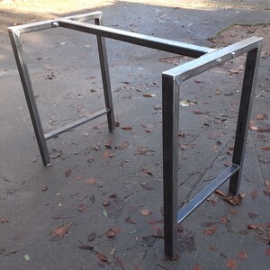 H Design Metal Table Frame Retro Industrial Steel Desk Bar Breakfast ...