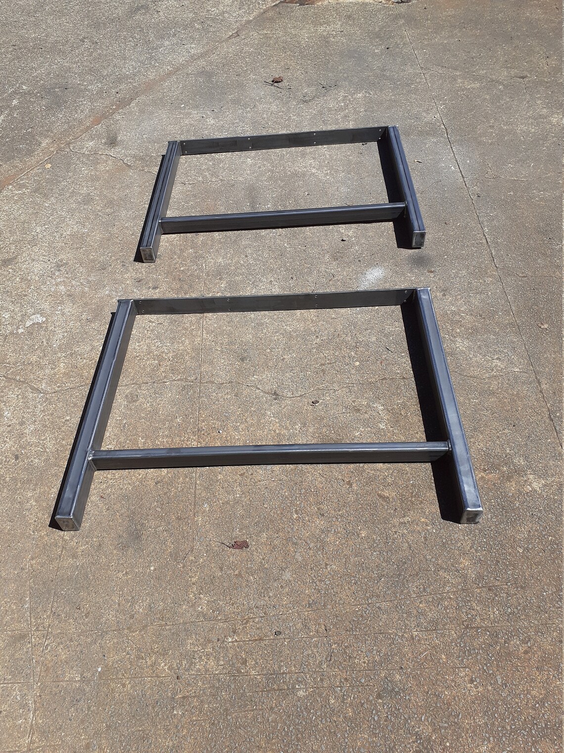 2 'H' Design Box Section Retro Industrial Steel Metal | Etsy UK