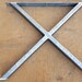 Single One X-style Box Section Leg Retro Industrial Steel - Etsy UK