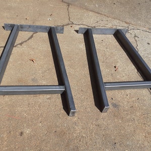 Custom Bespoke 'A' Design Box Section Retro Industrial Steel Metal ...