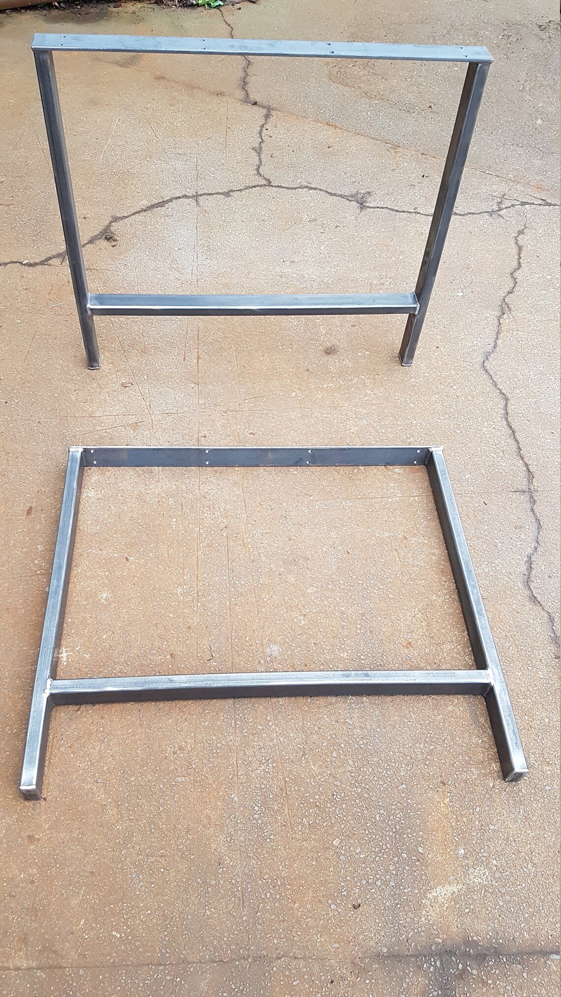 2 'H' Design Box Section Retro Industrial Steel Metal | Etsy UK