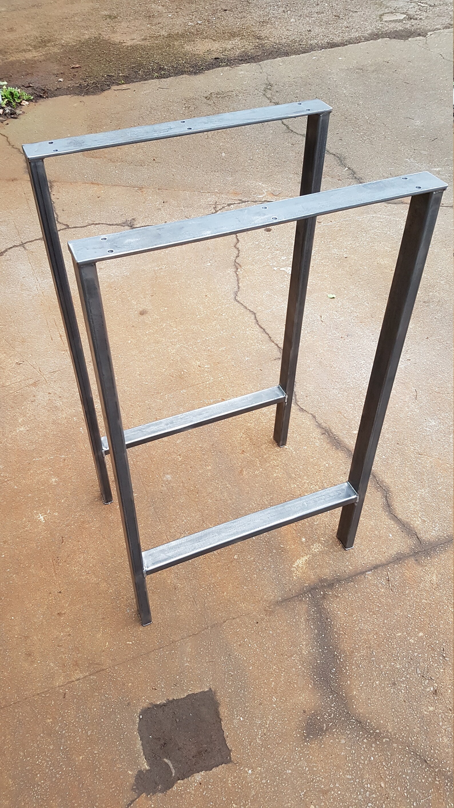 2 'H' Design Box Section Retro Industrial Steel Metal | Etsy UK