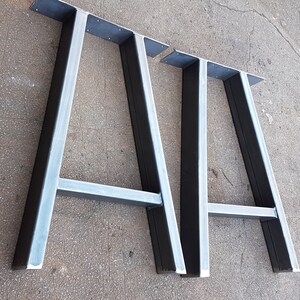 Custom Bespoke 'A' Design Box Section Retro Industrial Steel Metal ...