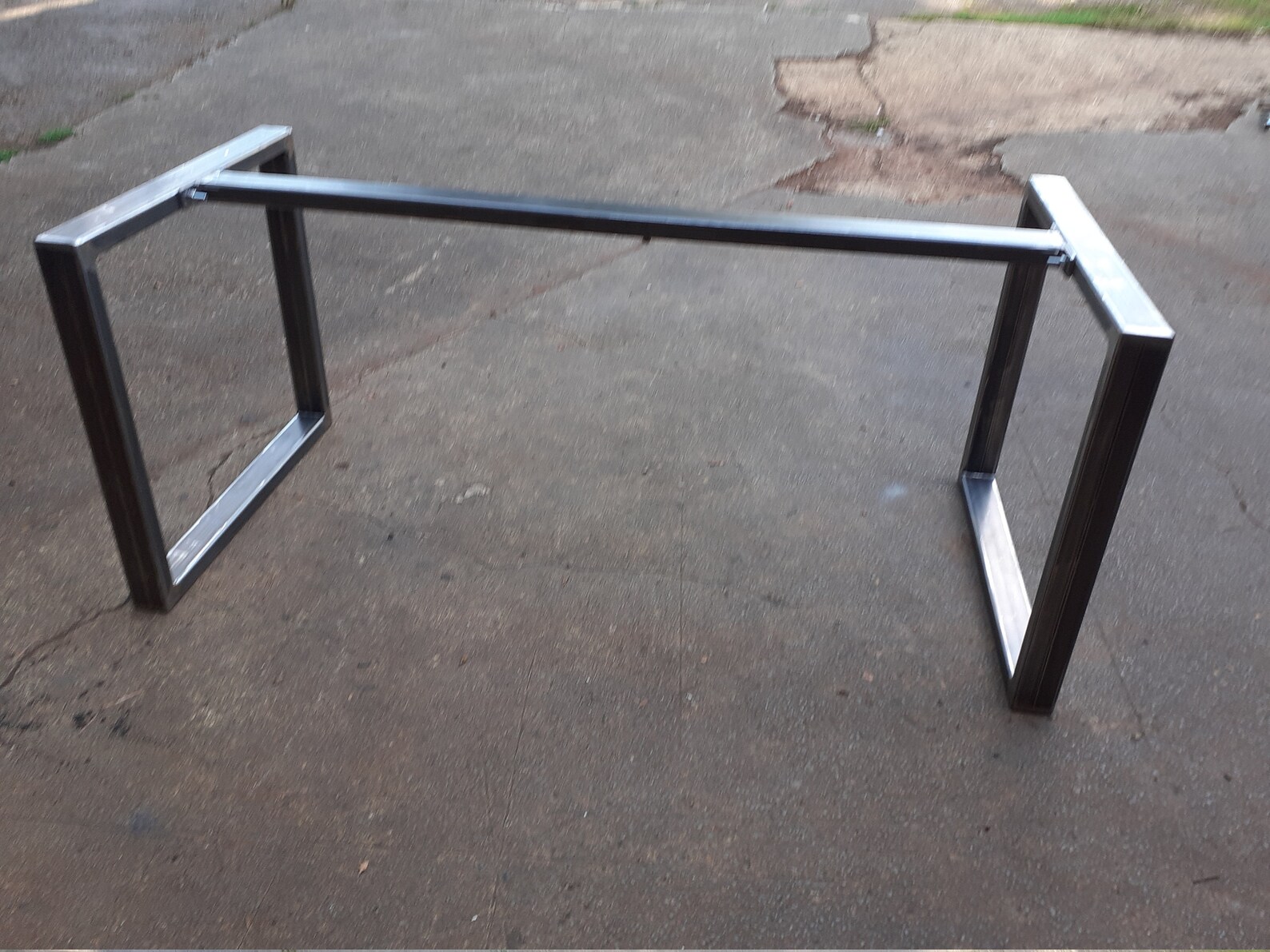 Metal Table Frame Retro Industrial Steel Desk Bar Breakfast - Etsy UK