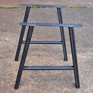 Custom Bespoke 'A' Design Box Section Retro Industrial Steel Metal ...