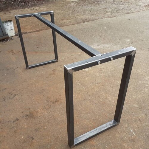 Metal Table Frame Retro Industrial Steel Desk Bar Breakfast - Etsy UK