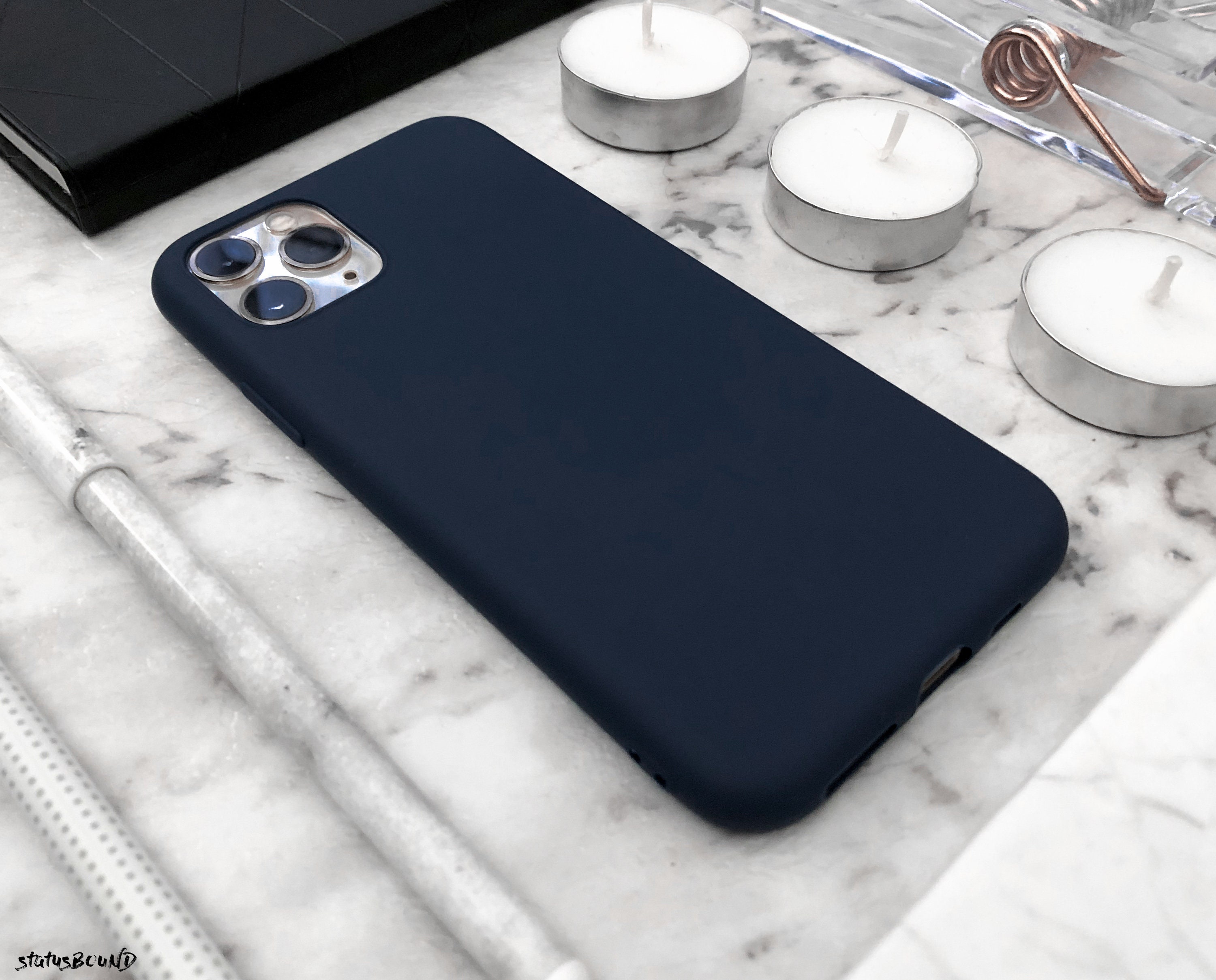 Navy Blue Iphone Case Iphone 12 Case Iphone 12 Pro Case Iphone - Etsy ...