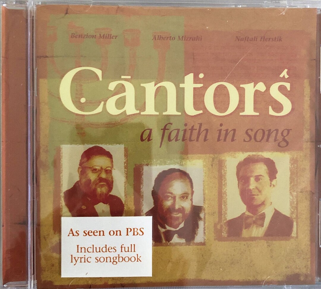 Cantors: A Faith in Song by Cantors Jewish Synagogue Amsterdam - Etsy