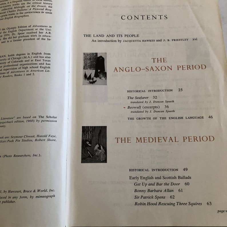 Adventures in English Literature Laureate Edition 1963 X-library Book ...
